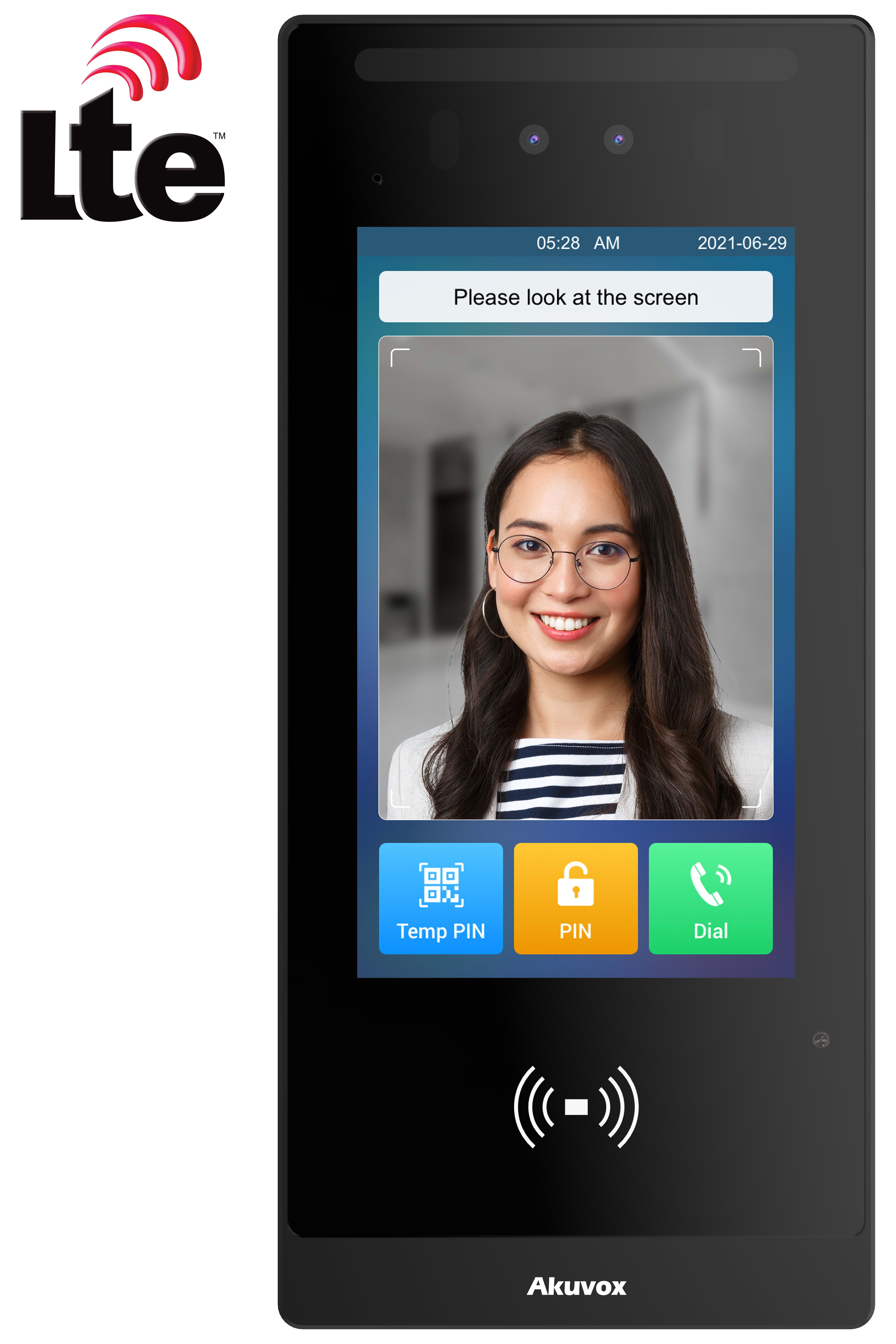 Akuvox E18C-LTE - 4G GSM Touchscreen Video Intercom | First Fence Ltd