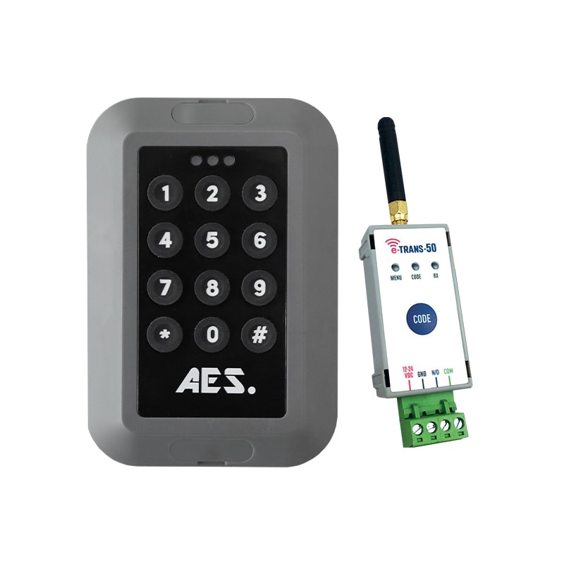 AES Wireless E-Keypad with E-Trans 50 | Access Control | First Fence Ltd