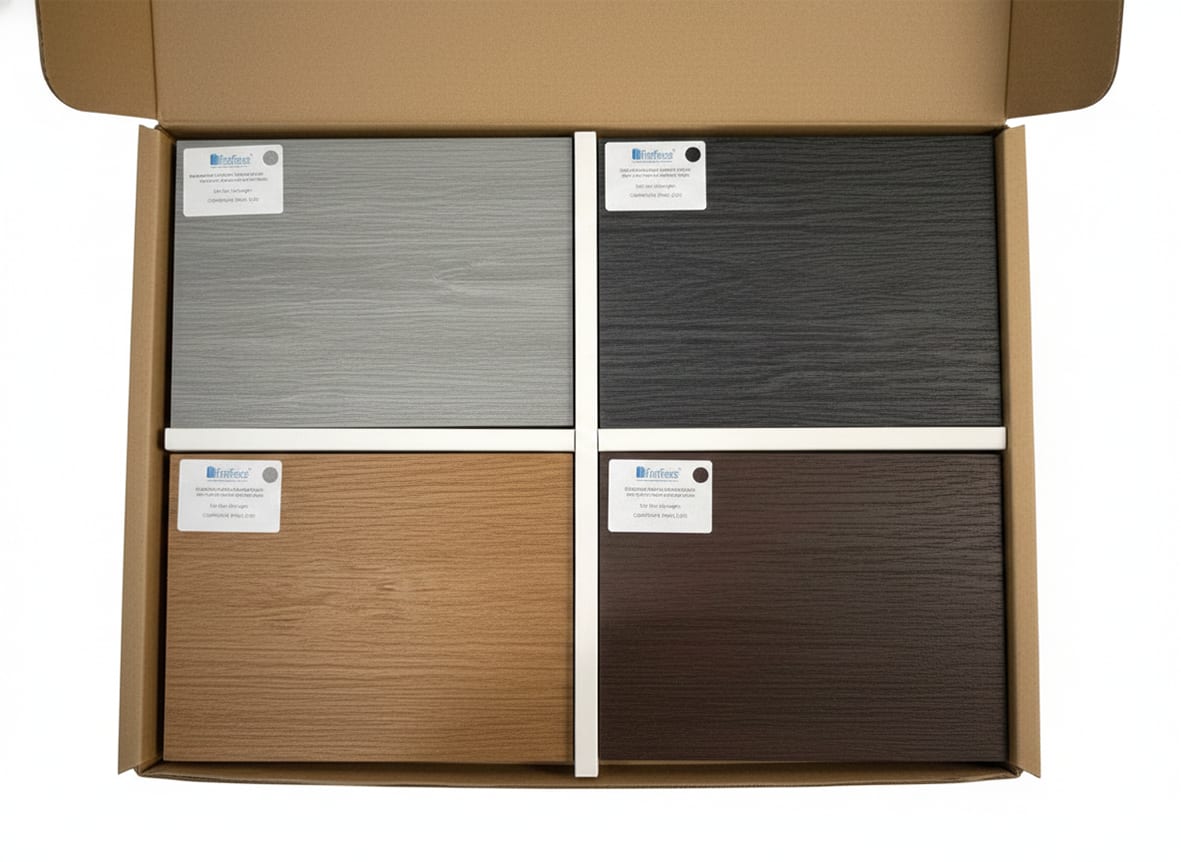 Get Your NewStead Wood Plastic Composite Decking Samples Box | First ...